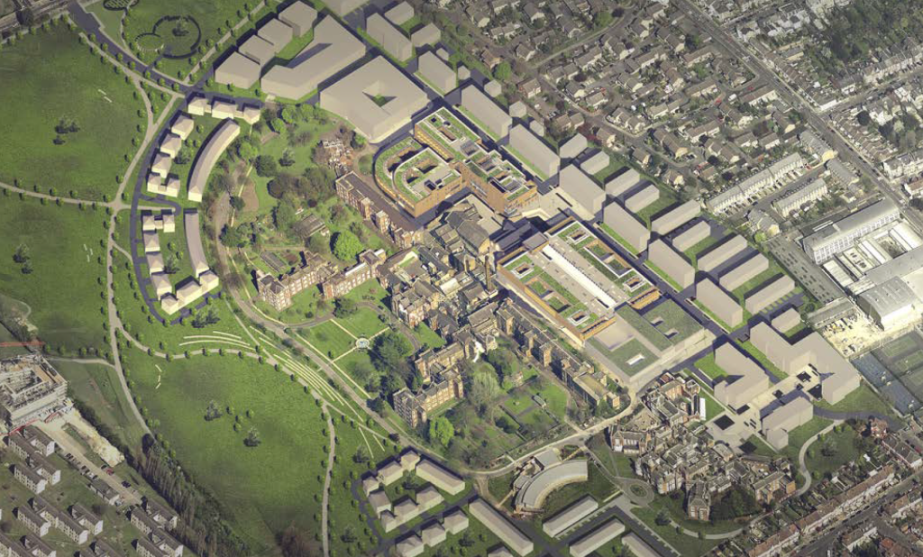 Springfield University Hospital Estates Modernisation Masterplan - 4D ...